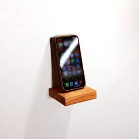 Schwebendes Mini-Regal Massivholz - Holz-Liebling