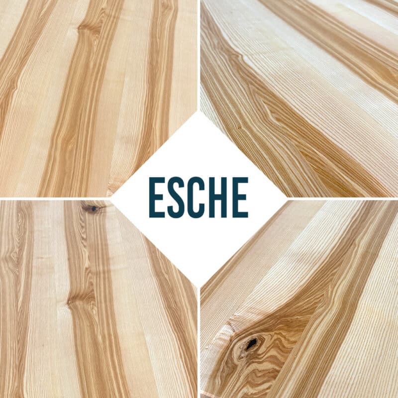 Eschenholz Esstisch - Holz-Liebling