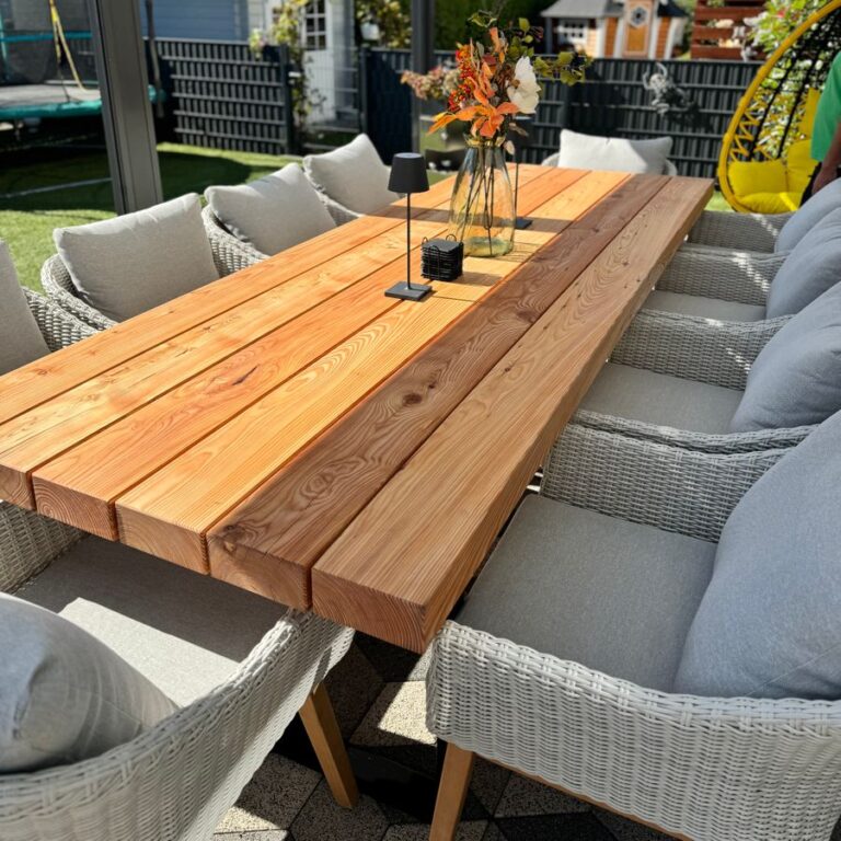 Wunderbar Gartentisch Knstliches Holz Fotos