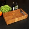 Hackblock aus Eichenholz Stirnholz - Holz-Liebling
